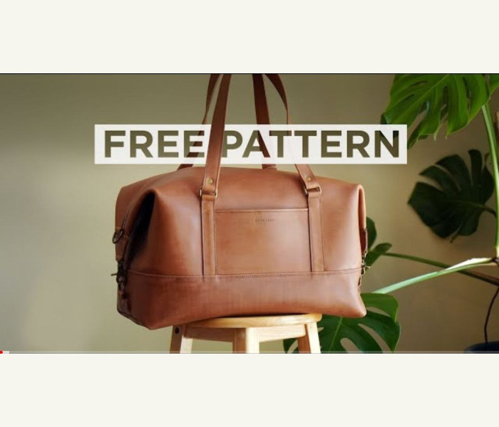 Выкройка Дорожная сумка от Springbok craft co от Springbok Craft Ko #43533